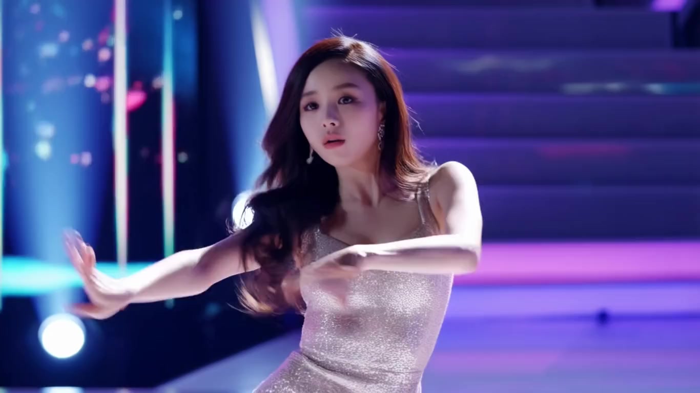 CogVideo AI Video Generator — Asian k-pop idol girl, beautiful eyes ...